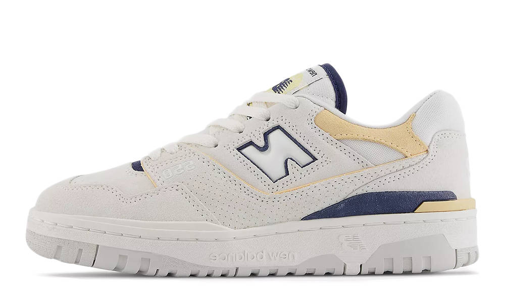 New Balance 550 Sea Salt Navy Raw Sugar | Where To Buy | BBW550AB