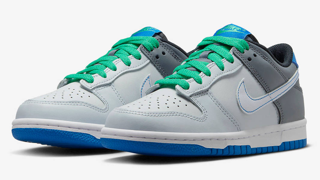 Nike Dunk Low GS Grey Blue Green | Where To Buy | DH9765-004
