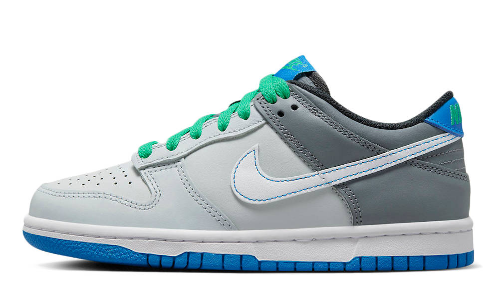 Nike Dunk Low GS Grey Blue Green | Where To Buy | DH9765-004