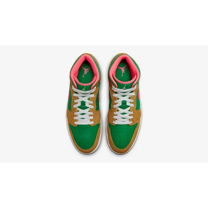 Air Jordan 1 Mid Wheat Watermelon | Where To Buy | DX4332-700 | The ...