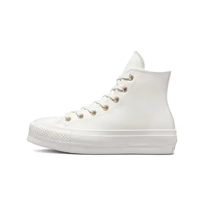 Converse Chuck Taylor Lift Platform High Mono White Gold | Where To Buy ...