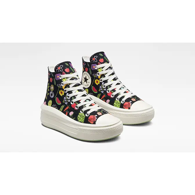 Converse Chuck Taylor Move Festival Smoothie Platform High Black ...