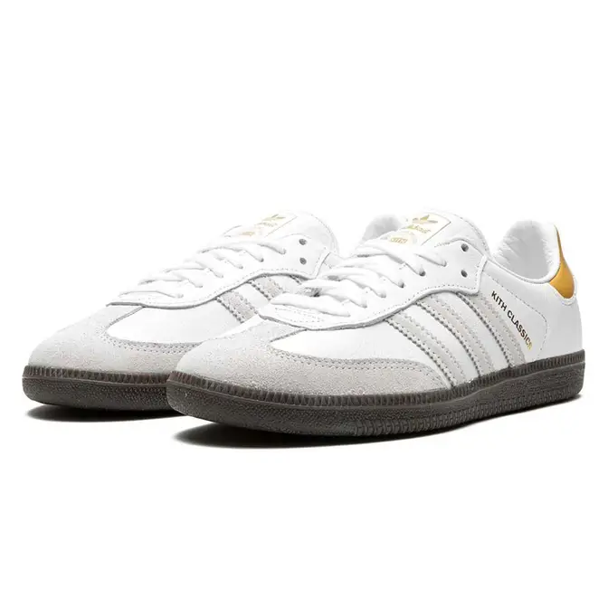 Kith x adidas Samba White Yellow | Where To Buy | The Sole Supplier