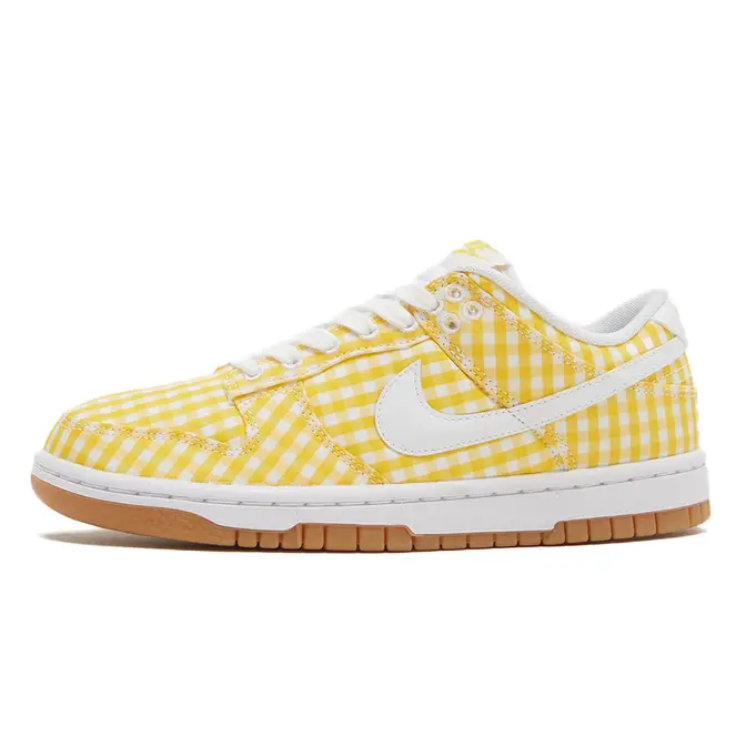 Nike Dunk Low Yellow Gingham | Where To Buy | DZ2777-700 | The Sole ...