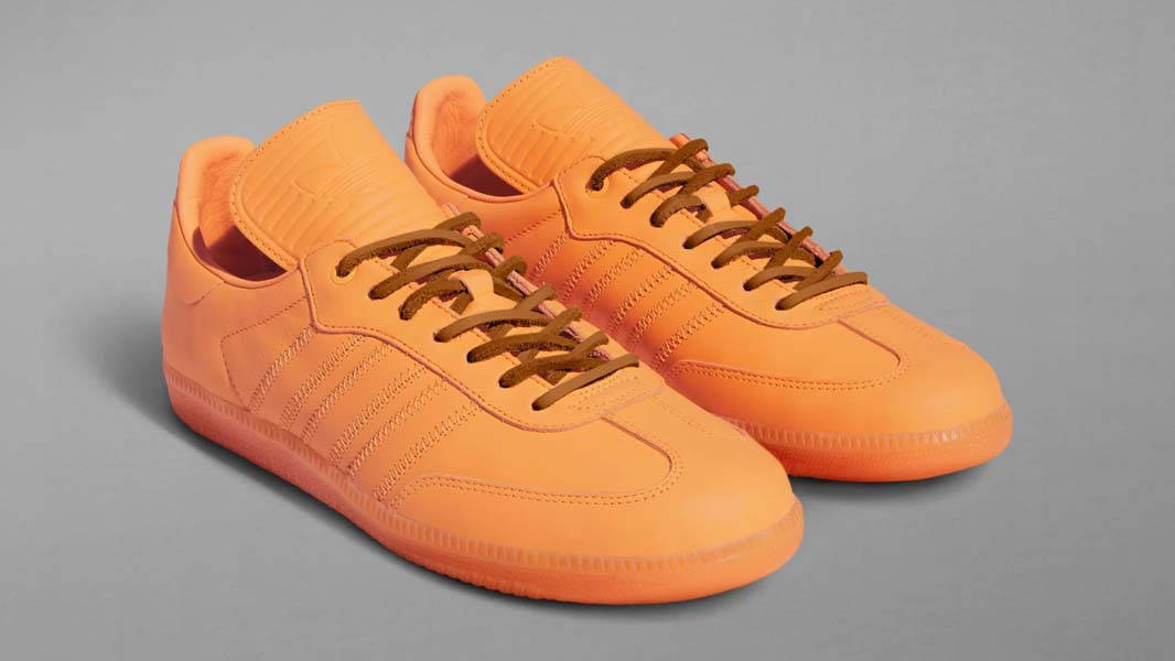Pharrell x adidas Samba Humanrace Orange | Where To Buy | IE7293