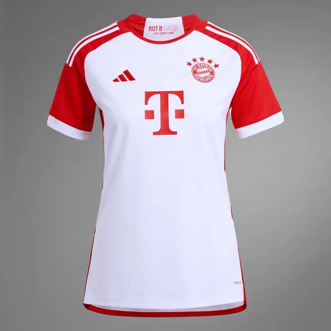 adidas FC Bayern 23/24 Home Jersey Women Team | Where To Buy | IJ7442 ...