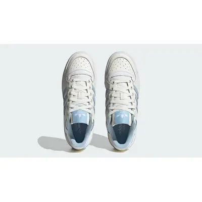 adidas Forum Bold Stripes Low White Blue | Where To Buy | IG0285 | The ...