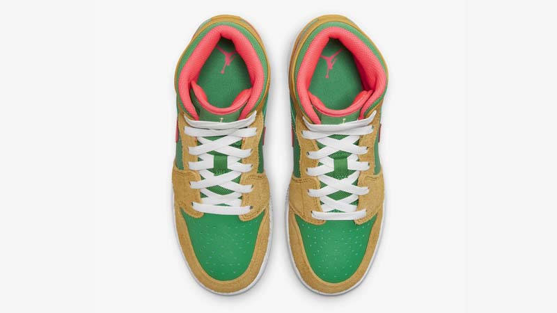 Air Jordan 1 Mid GS SE Wheat Watermelon | Where To Buy | DX4365-700