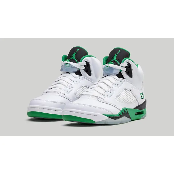 Air Jordan 5 Retro Lucky Green | Where To Buy | DD9336-103 | The Sole ...