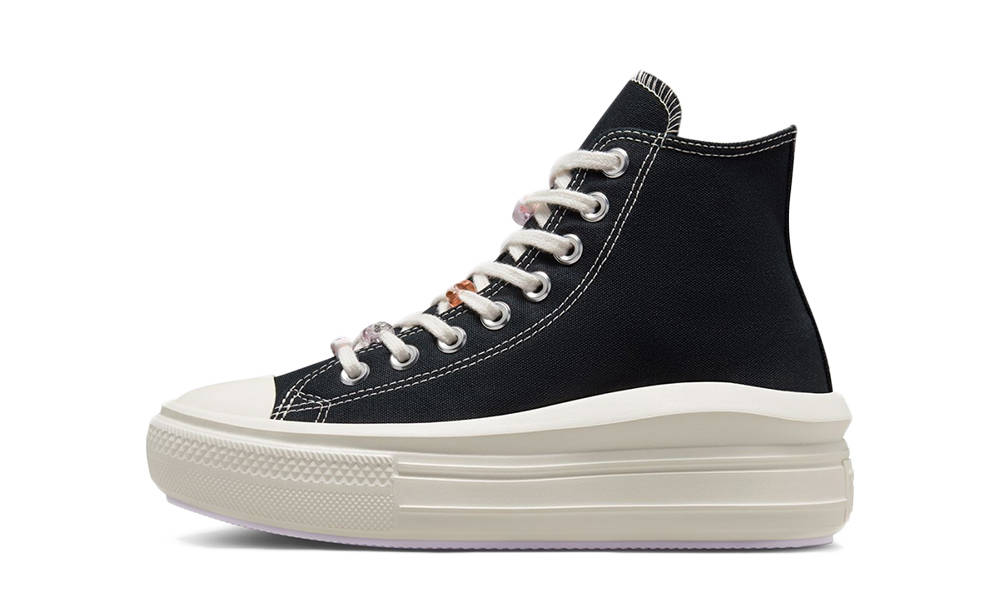 Converse Chuck Taylor Move Pop Words High Black | Where To Buy | A06097C