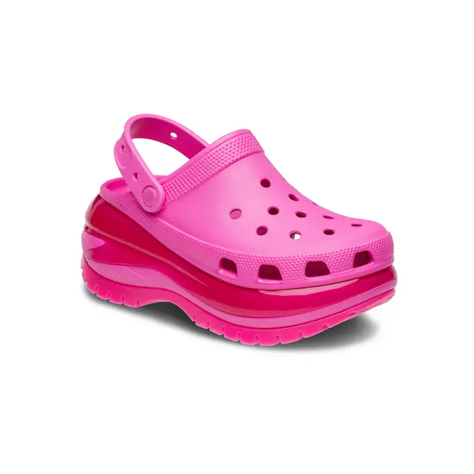 Crocs Mega Crush Clog Juice Pink | Where To Buy | 207988-6UB | The Sole ...
