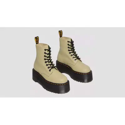 Dr. Martens 1460 Pascal Max Boots Pale Olive | Where To Buy | 26925358 ...