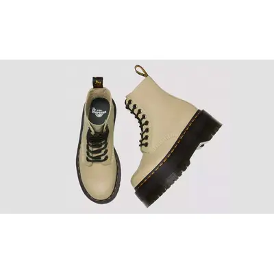 Dr. Martens 1460 Pascal Max Boots Pale Olive | Where To Buy | 26925358 ...