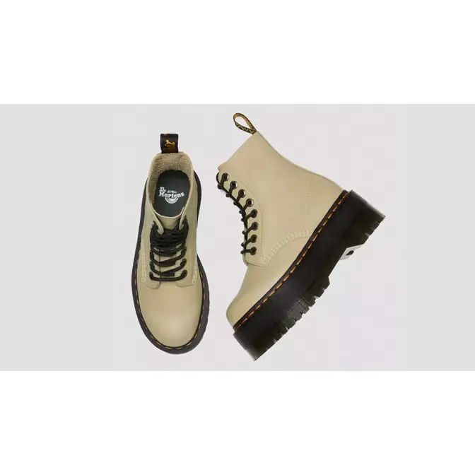 Dr. Martens 1460 Pascal Max Boots Pale Olive | Where To Buy | 26925358 ...