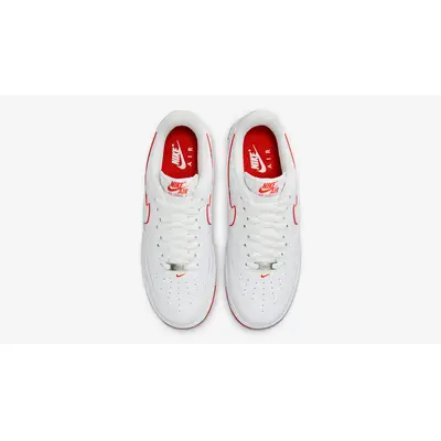 Nike Air Force 1 Low Outline White Picante Red | Where To Buy | DV0788 ...