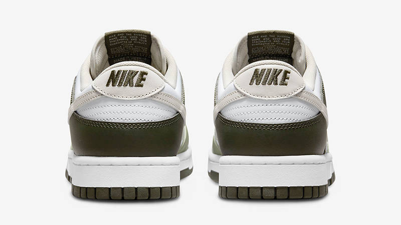 Nike Dunk Low White Oil Green | Where To Buy | FN6882-100