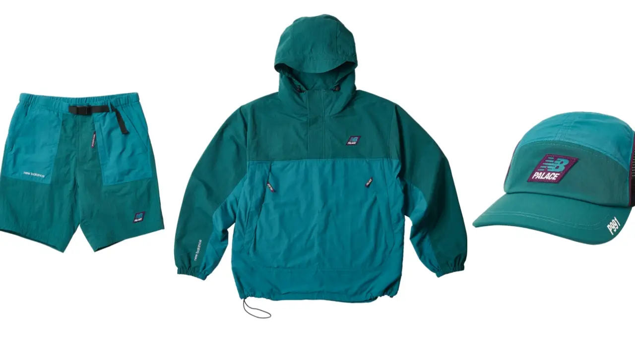 Palace x New Balance Ready a Selection of Both Footwear and Apparel ...