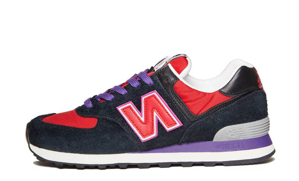 Stray Rats x New Balance 574 Black Red | Where To Buy | ML574RAE
