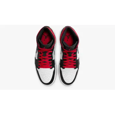 Air Jordan 1 Mid Gym Red Black Toe | Where To Buy | DQ8426-106 | The ...
