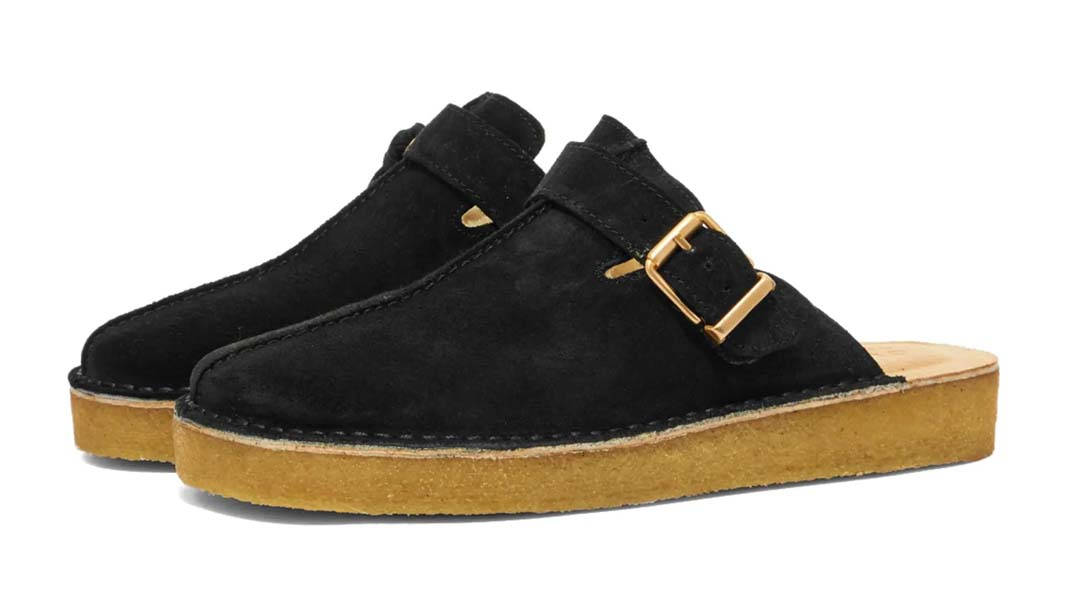 Clarks Originals Trek Mule Black Suede | Where To Buy | 26168577