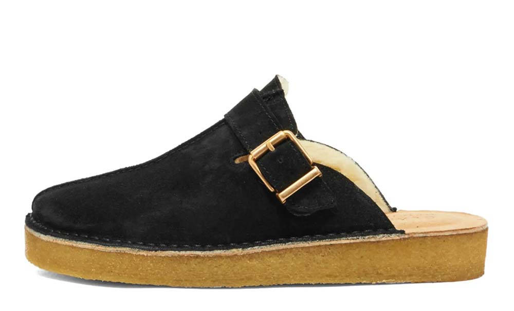 Clarks Originals Trek Mule Black Suede | Where To Buy | 26168577