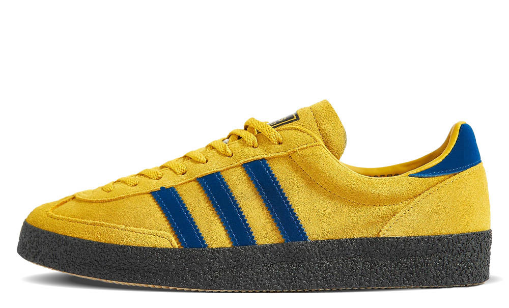 Blue and Yellow Adidas Sneakers | The Sole Supplier