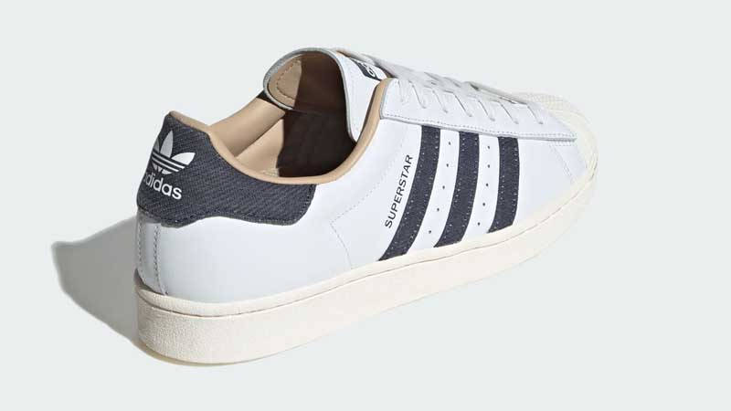 adidas Superstar White Denim Stripes | Where To Buy | ID4685