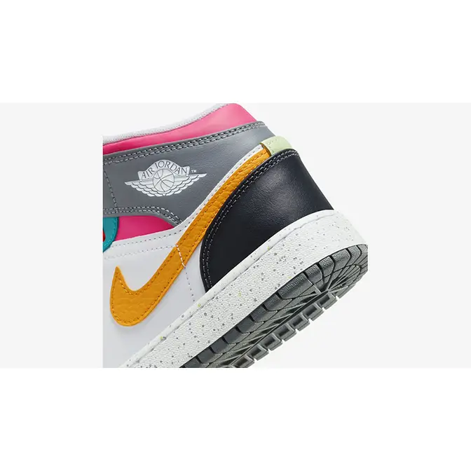 Air Jordan 1 Mid SE GS Multi | Where To Buy | FN1190-100 | The Sole ...