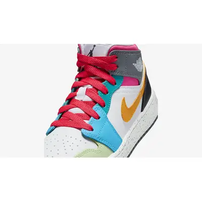 Air Jordan 1 Mid SE GS Multi | Where To Buy | FN1190-100 | The Sole ...