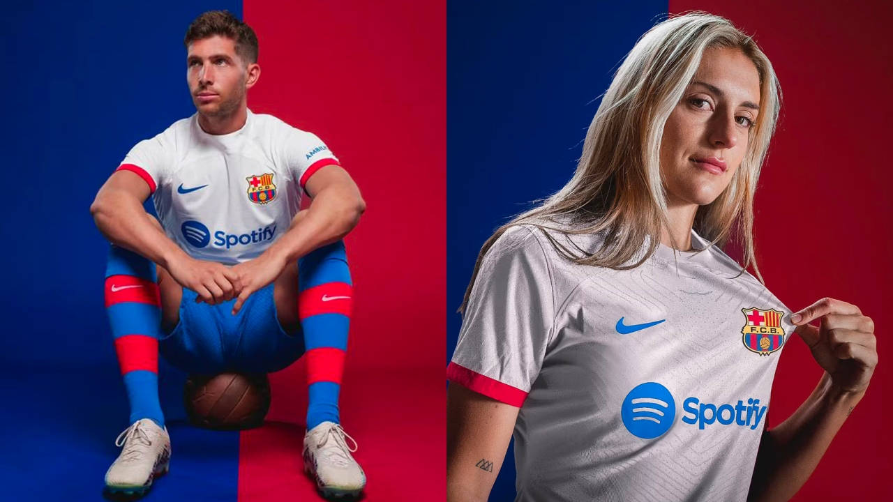 FC Barcelona Pays Homage to Club Legend Johan Cruyff With Its 2023/24 ...