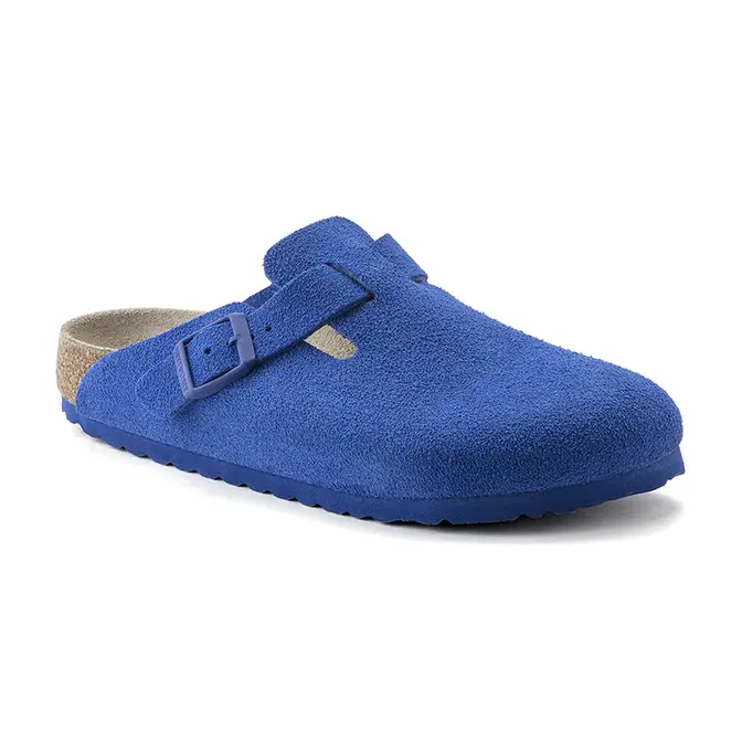 Birkenstock Boston Suede Ultra Blue | Where To Buy | 1022564 | The Sole ...