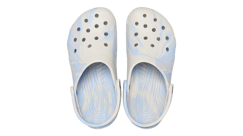 Crocs Classic Clogs Marbled Blue Calcite | Where To Buy | 206867-4NT