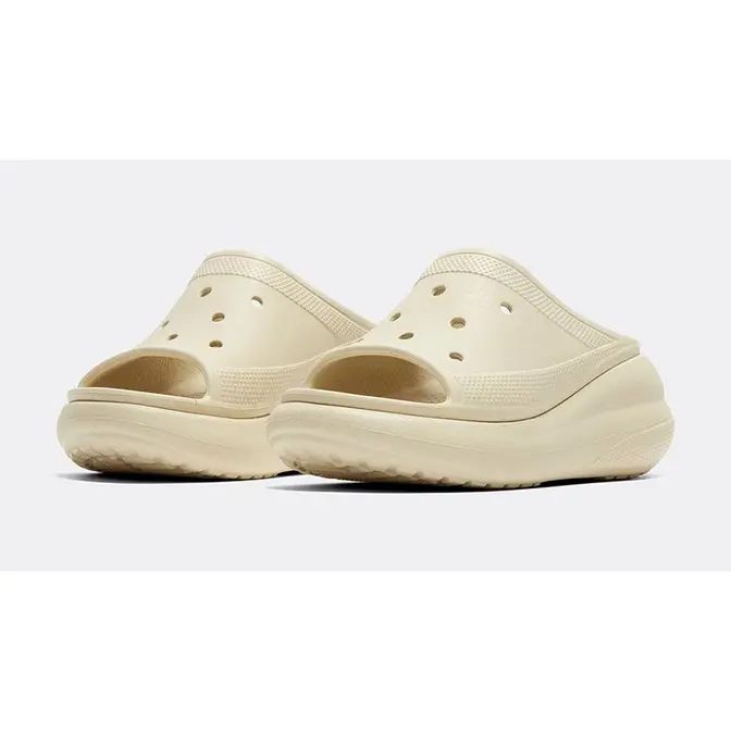 Crocs Classic Crush Slides Bone | Where To Buy | 4090611 | The Sole ...