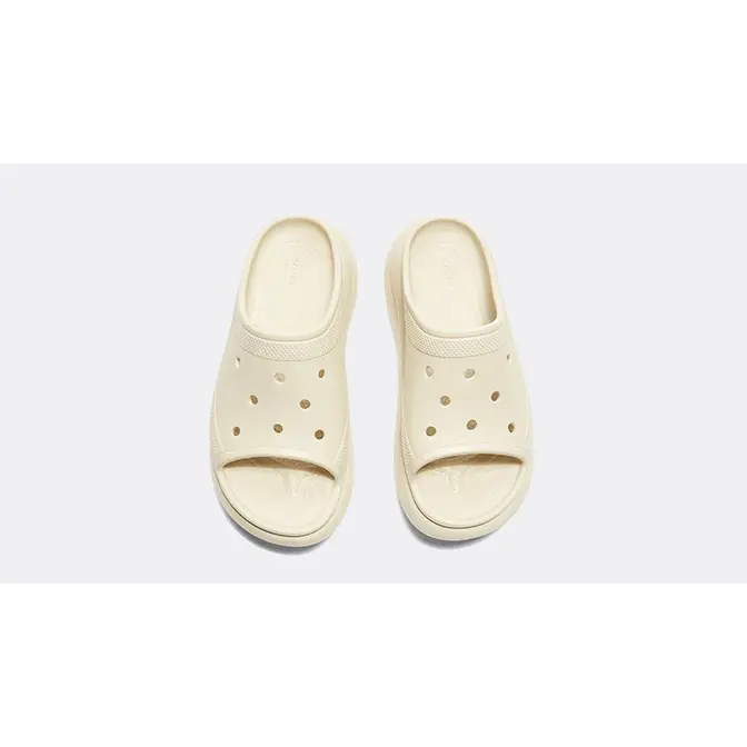 Crocs Classic Crush Slides Bone | Where To Buy | 4090611 | The Sole ...