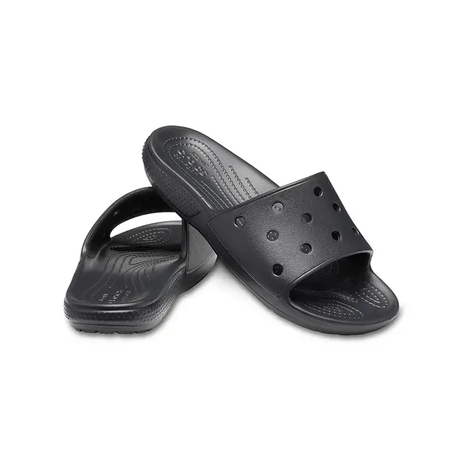 Crocs Classic Slides Black | Where To Buy | 206121-001 | The Sole Supplier