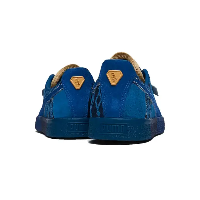 Dapper Dan x PUMA Clyde Pre-Game Runway Blazing Blue | Where To Buy ...