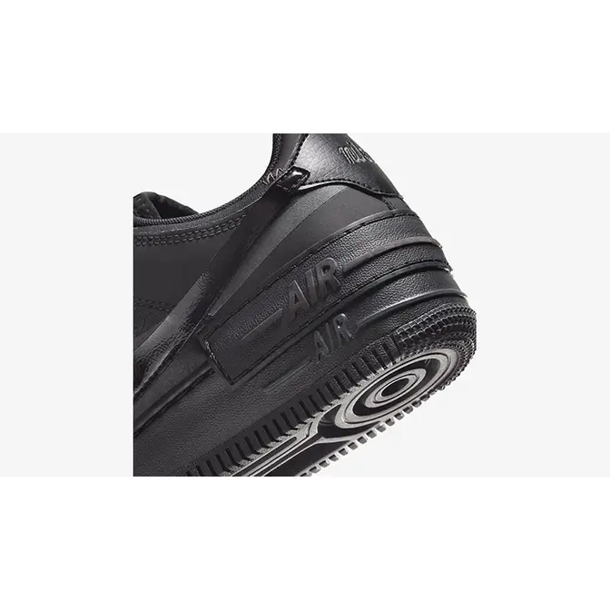 Nike Air Force 1 Shadow Triple Black | Where To Buy | FB7582-001 | The ...
