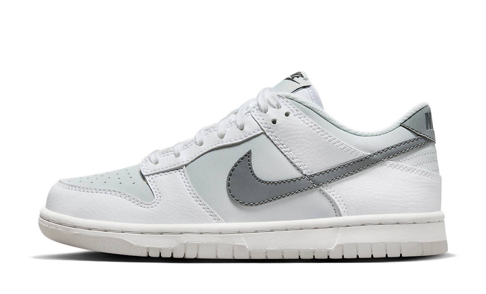 Nike Dunk Low GS White Grey | Where To Buy | FV0365-100