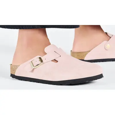 Birkenstock Boston Suede Light Rose | Where To Buy | 1026139