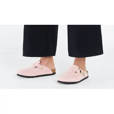 Birkenstock Boston Suede Light Rose | Where To Buy | 1026139