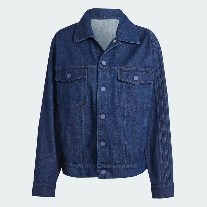 KSENIASCHNAIDER x adidas Denim Jacket | Where To Buy | IN0265 | The ...