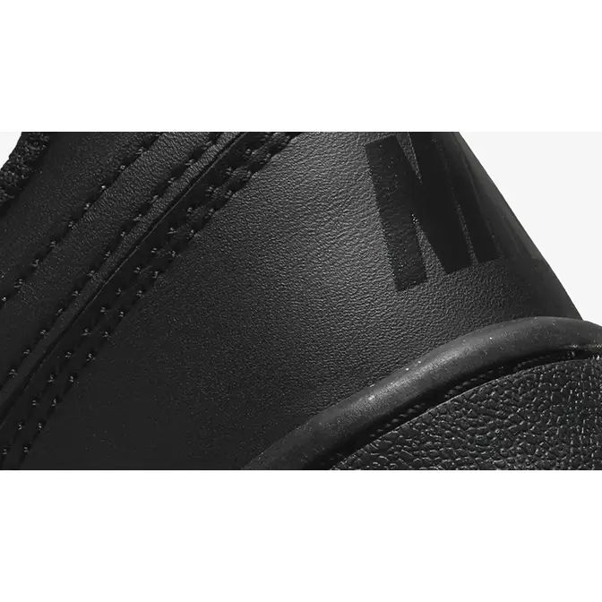 Nike Court Borough Low Recraft GS Triple Black | Where To Buy | DV5456 ...