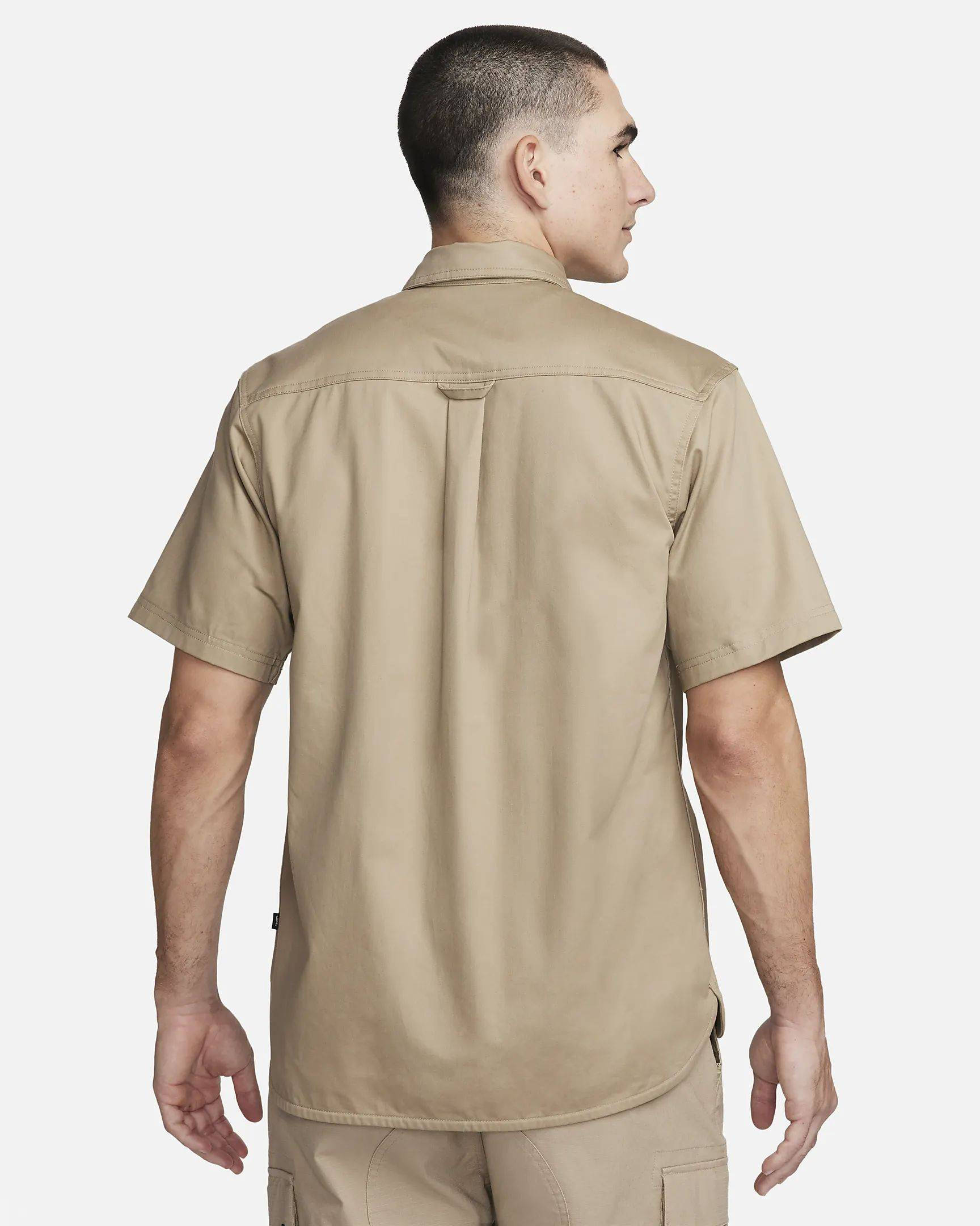 Nike SB Tanglin Short-Sleeve Woven Button-Up Skate Top | Where To Buy ...