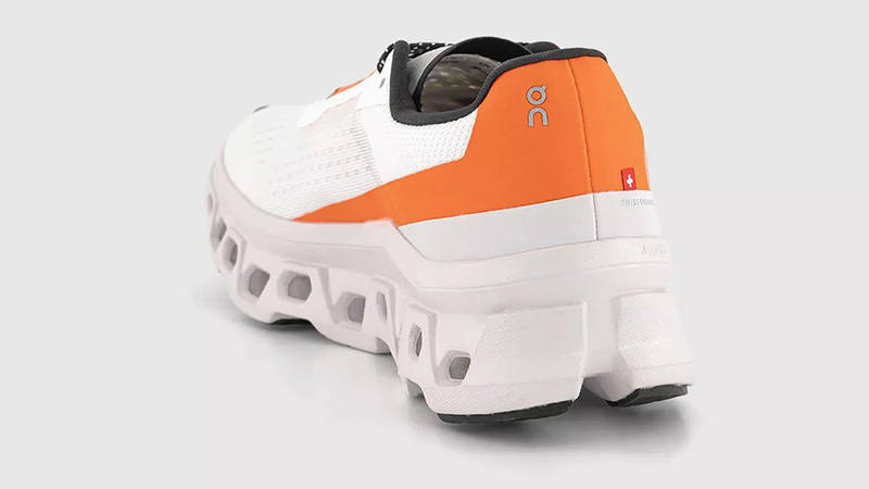 On Running Cloudmonster White Orange | Where To Buy | 61-98083