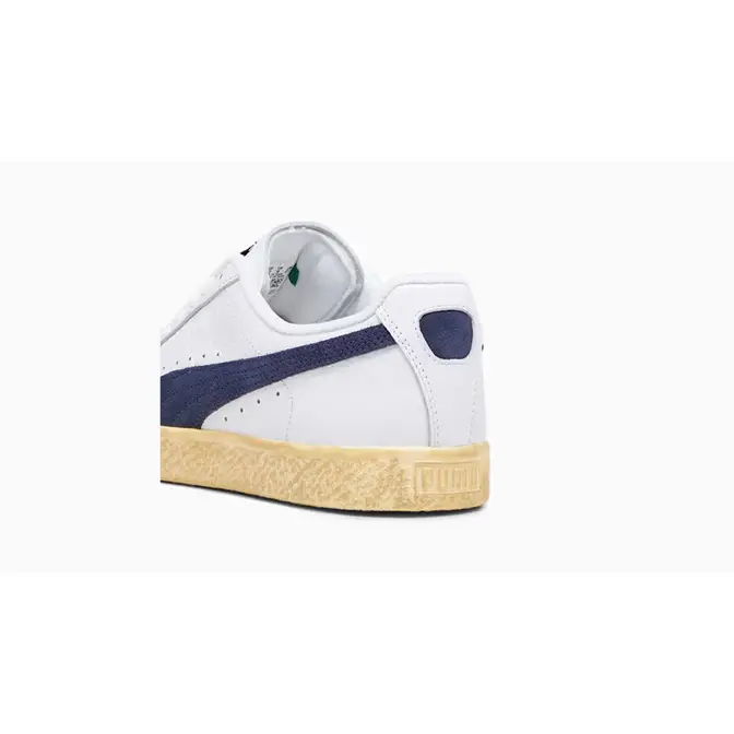 PUMA Clyde Vintage White Navy | Where To Buy | 394687-01 | The Sole ...
