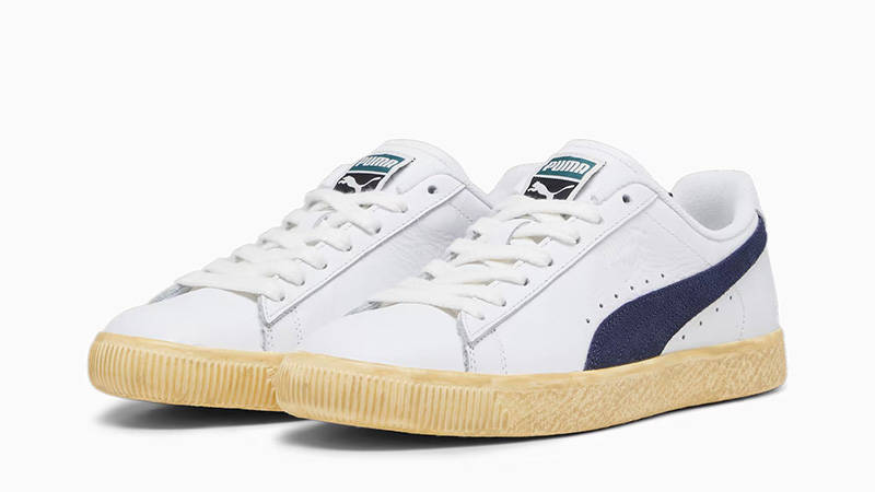 PUMA Clyde Vintage White Navy | Where To Buy | 394687-01