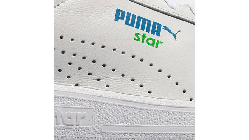 PUMA Star White Blue Green | Where To Buy | 393197-01