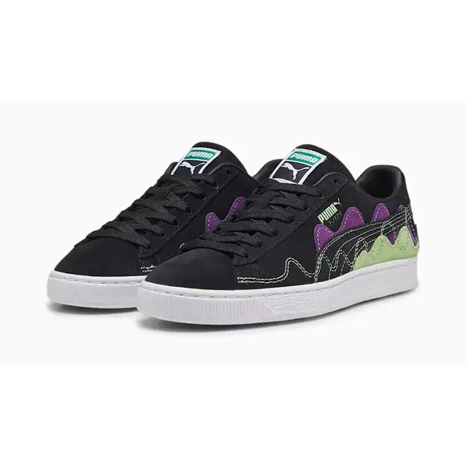 PUMA Suede Soundwave Black Spring Fern | Where To Buy | 393257-01 | The ...