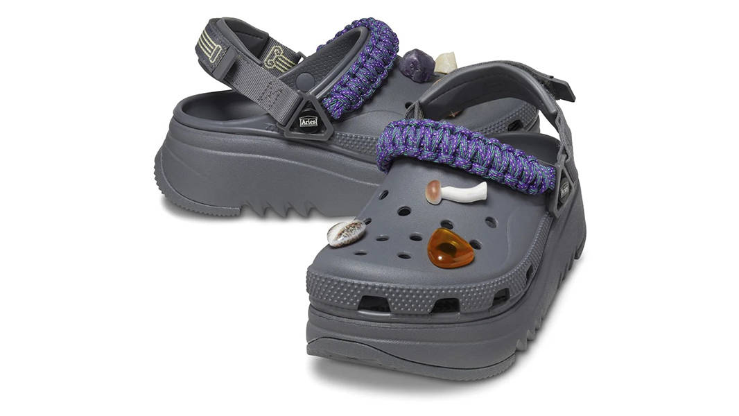 Aries x Crocs Classic Hiker Xscape Slate Grey | Where To Buy | 208683-0DA
