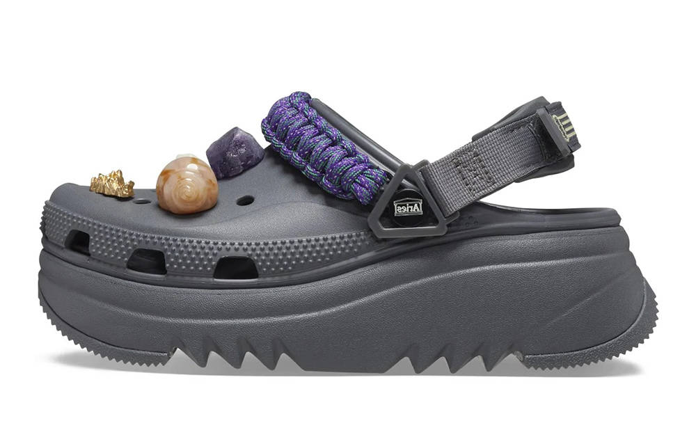 Aries x Crocs Classic Hiker Xscape Slate Grey | Where To Buy | 208683-0DA